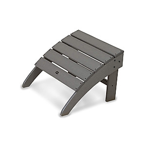 POLYWOOD South Beach 2-Piece Adirondack Chair Set with Ottoman