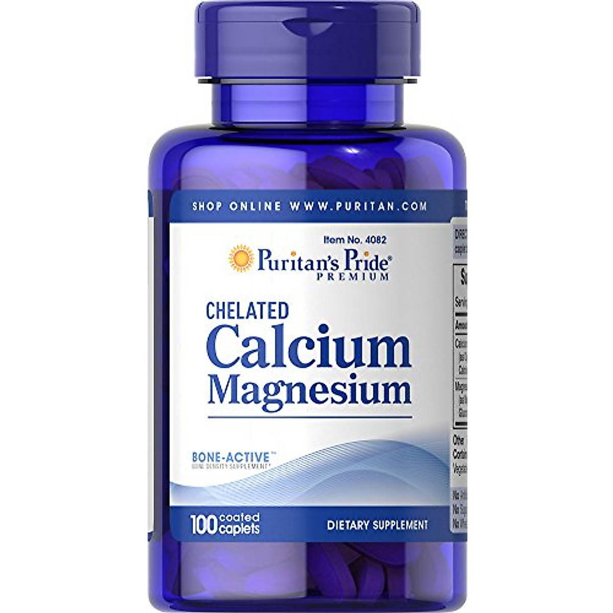 Puritan's Pride Calcium Magnesium Chelated