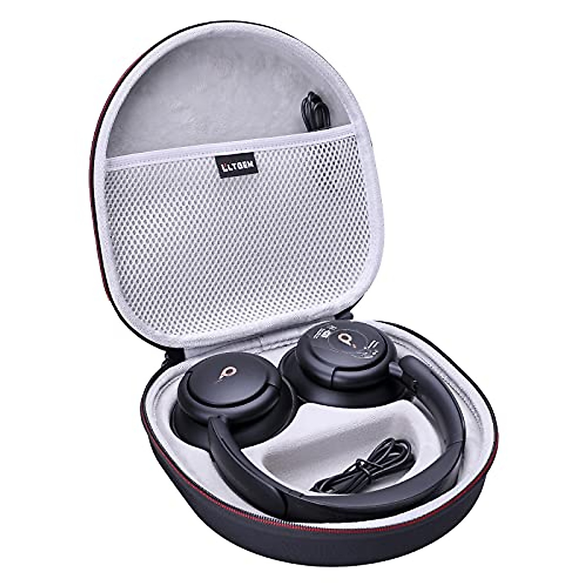 LTGEM Hard Case for Anker Soundcore Life Q20 / Q30 / Q35 Hybrid Active Noise Cancelling Headphones-Protective Carrying Storage Bag