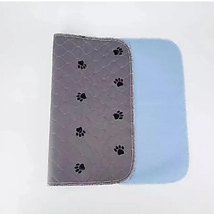 Generic Washable Dog Pee Pads,Puppy Pads,Reusable Pet Training Pads,Large Dog Pee Pad,Waterproof Pet Pads for Dog Bed Mat,Super Absorbing Whelping Pads,2 Pack 36X41, Gray