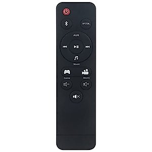 Replacement Wireless Soundbar Remote Control fit for TaoTronics Sound Bar TT-SK023 TT-SK023BSPF