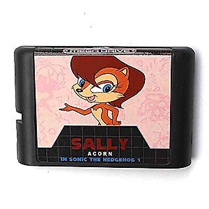 Spire Sally Acorn In Sonic The Hedgehog 1 16 bit MD Game Card For Sega Mega Drive For Genesis (PAL-E)