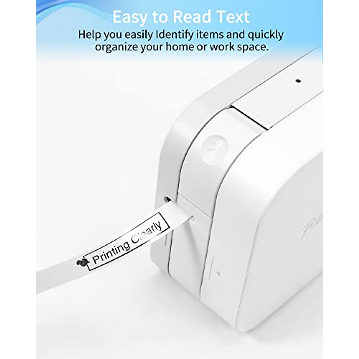 MarkDomain 10-Pack P Touch Label Maker Tape Replacement for Brother TZe-231 TZe231 Laminated Black on White TZe TZ Tape, Work with Brother PTH110 PTH100 PTD400 PT1290 PT1880, 0.47" x 26.2'(12mm x 8m)