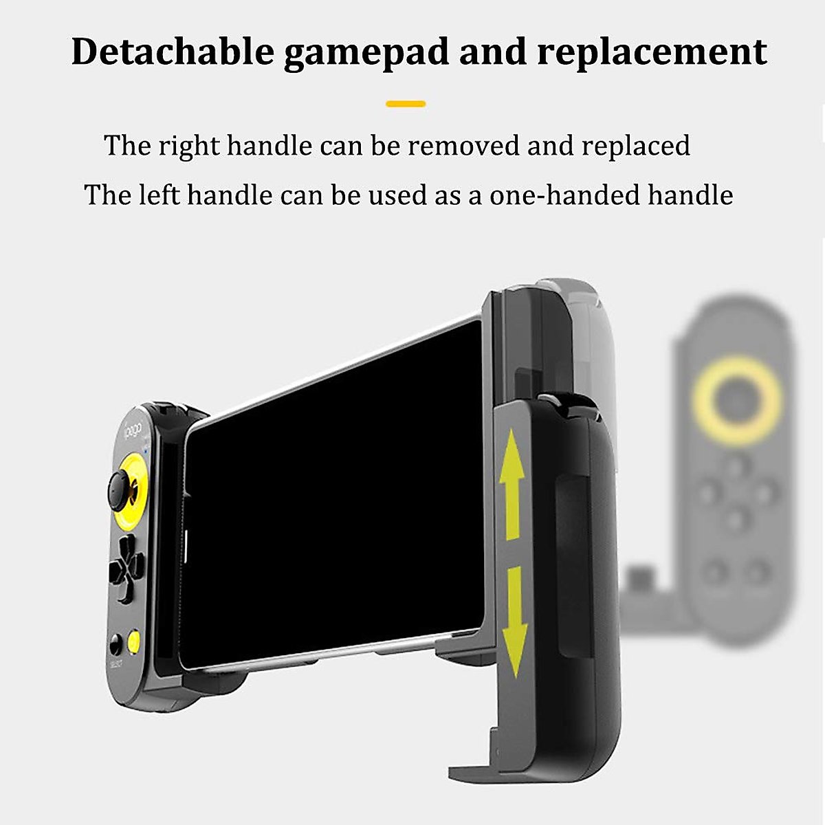 IPGEA PG-9167 Mobile Controller, Wireless 4.0 Gamepad Joystick Telescopic Game Controller Compatible Galaxy S10/S10 & Galaxy A51 Note 9 Phone XR XS Phone 11 Most iOS/Android Smart Phone Tablet PC