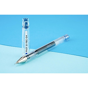 PILOT G-Tec-C Gel Ink Rolling Ball Pens, Ultra Fine Point (0.4mm), Assorted Color Inks, 10-Pack Pouch (35484)