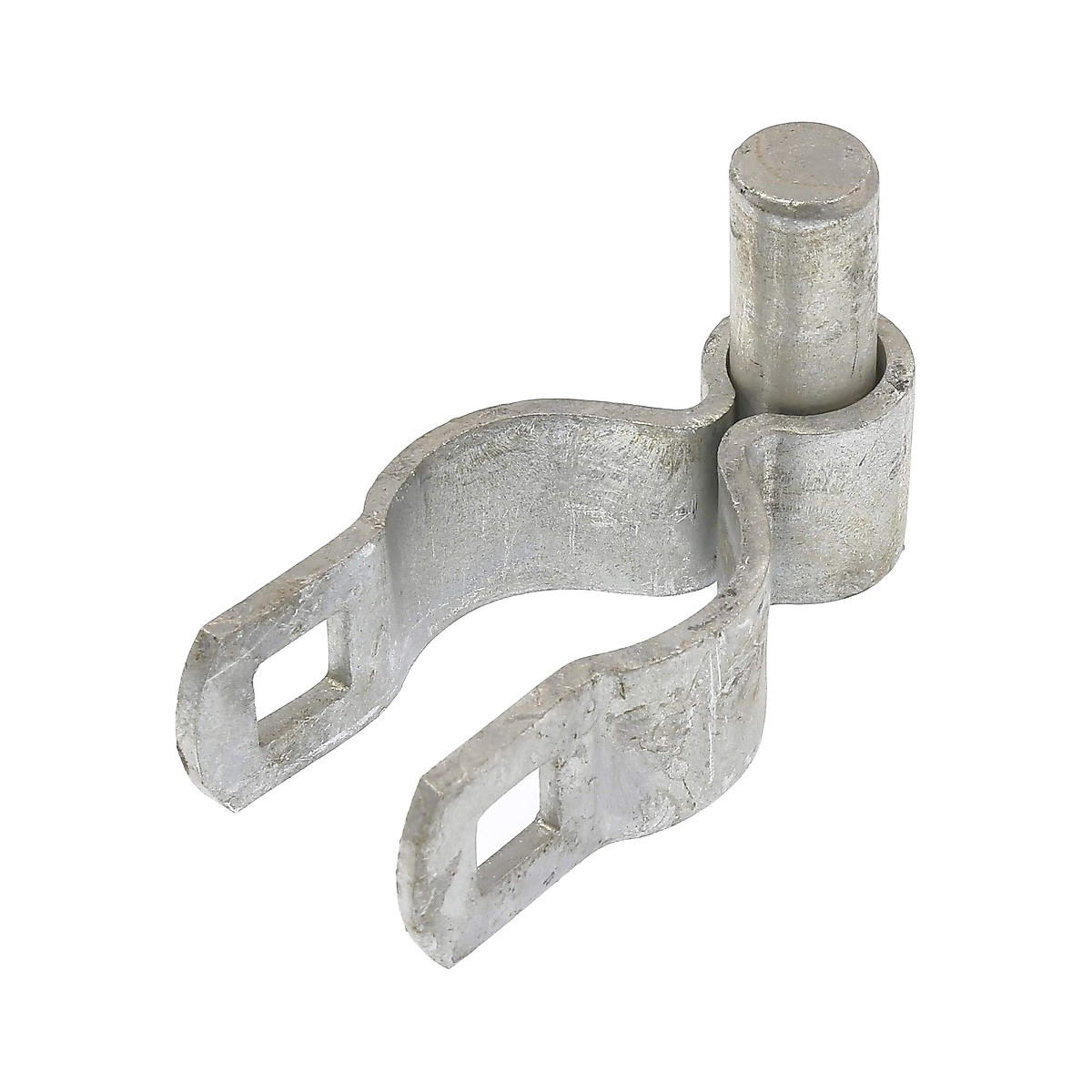 Pressed Steel Chain Link Fence Post Hinge w/Bolt - (2 Pack) (1-3/8" x 5/8")
