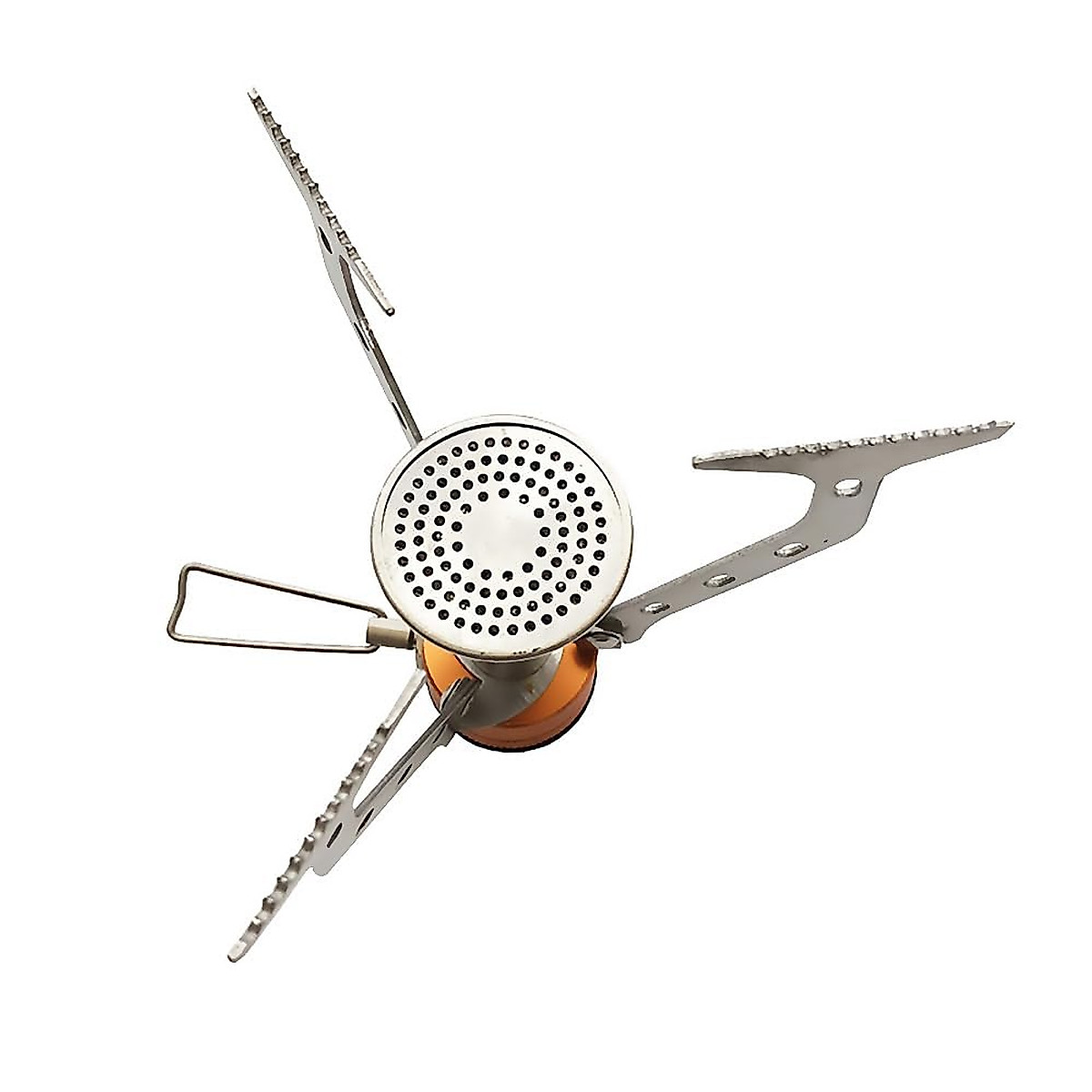 Outdoor Camping Small Gas Stove - Portable Lightweight Camping Stove Butane/Propane - Mini Camping Stove Burner Portable Only 4oz for Travel Hiking Backpacking Picnic etc