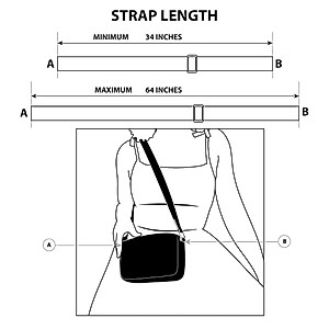 Disney Bag, Cross Body, Rectangle, Bambi and Thumper Outline Poses Stacked, Green Blue, Vegan Leather