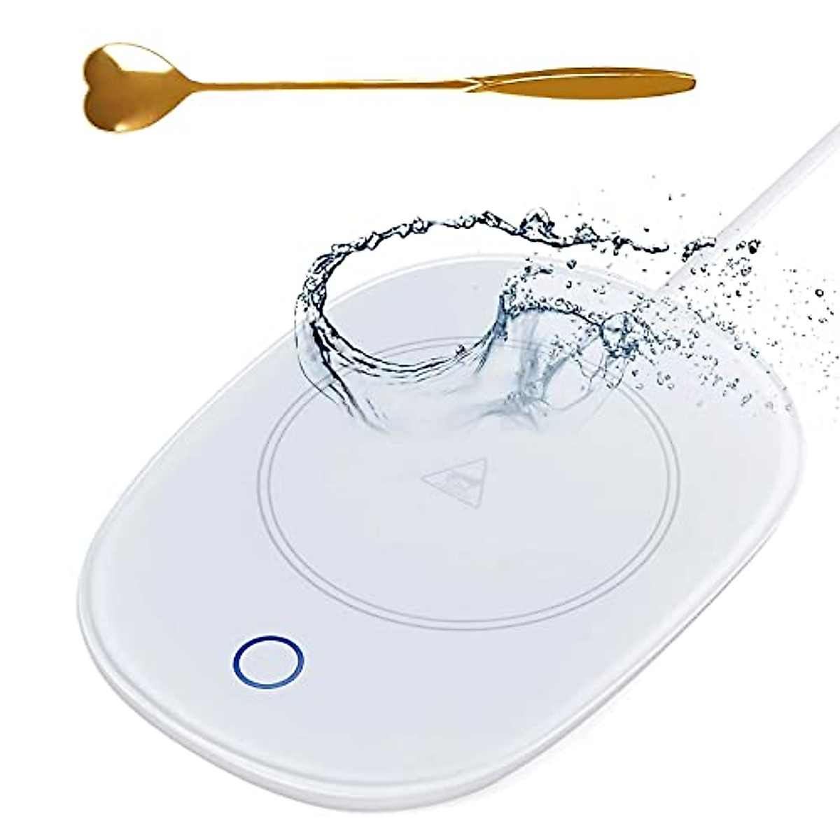 Genenric Coffee Mug Warmer, Candle Warmer Plate with Intelligent Auto On/Off Gravity Sensing Mug Heater Smart Coffee Cup Warmer for Desk, Office, Home, Milk, Tea, Chocolate and Water