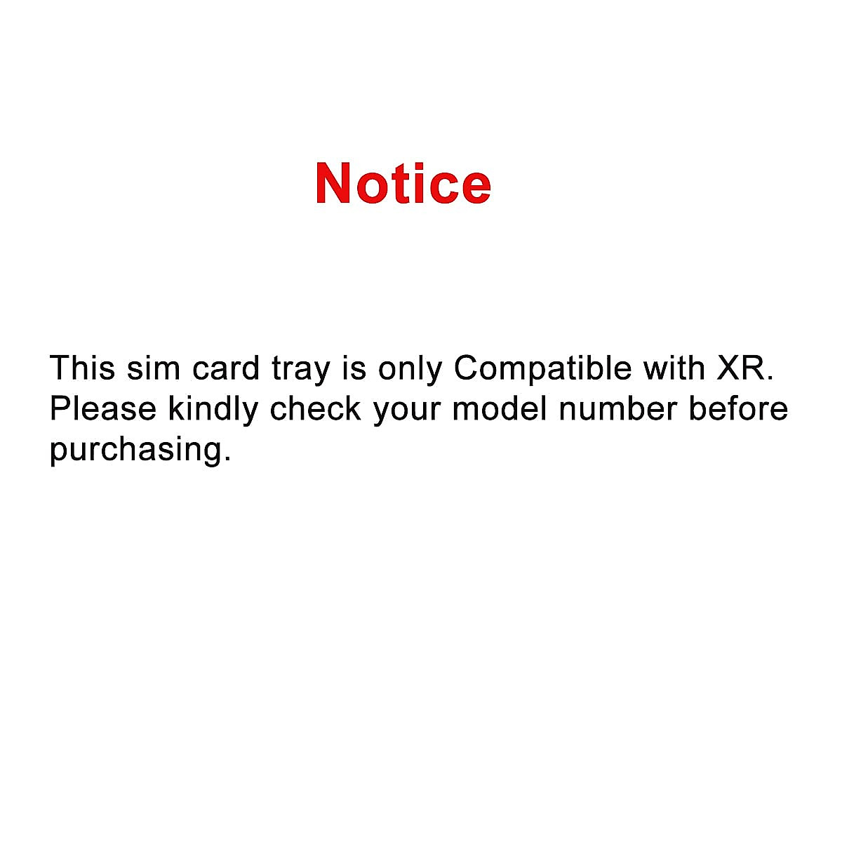 Perzework SIM Card Tray Holder Slot Replacement for iPhone XR (Yellow) with Waterproof Rubber Ring and Eject Pin (Single Sim Version)