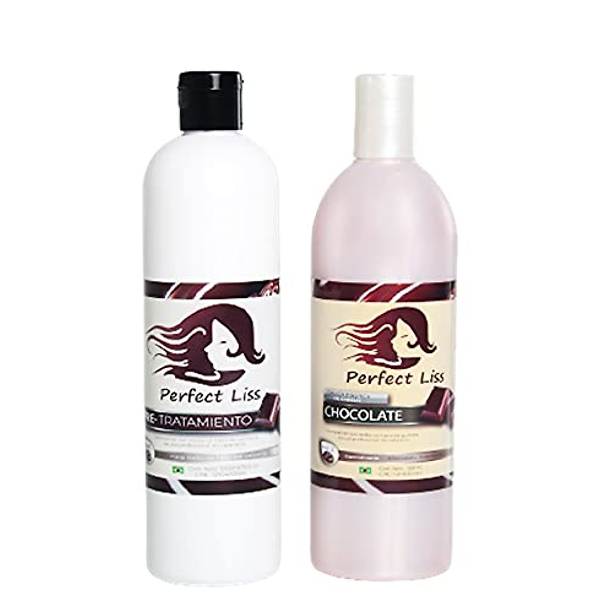 Perfect Liss Keratin Hair Treatment - Repair Nourishment for Curly, Unruly Hair - Vitamin Straightening and Smoothing Beauty KIT 16 fl oz