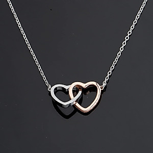 BLEOUK Sister Necklace Sister of The Bride Gifts from Bride Sister Wedding Gift from Brid Thank You Sister Jewelry (To my Beautiful Sister)