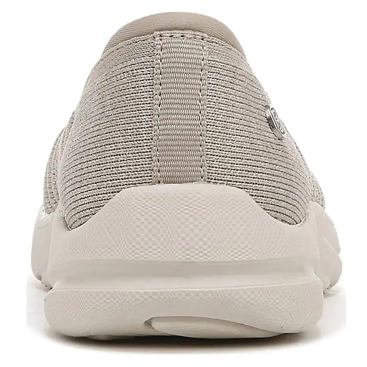 BZees Women's Legato Slip-On Flat Ballet, Taupe, 9