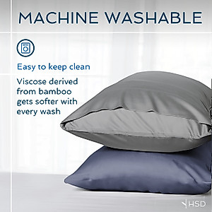 Hotel Sheets Direct 3 Piece Full Size Duvet Cover Set, 100% Viscose Derived from Bamboo Comforter Cover with 2 Pillow Shams, Moisture-Wicking, Silky Soft Texture, Cooling, Breathable, Easy Care, White