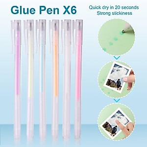 COMBIUBIU Scrapbooking Supplies for our adventure book, Travel Journal,Wedding Planner, Memory Book,Guest Book,Scrapbooking Kit,Scrapbooking Tools for Photo Ablum Scrapbooking and Card Making