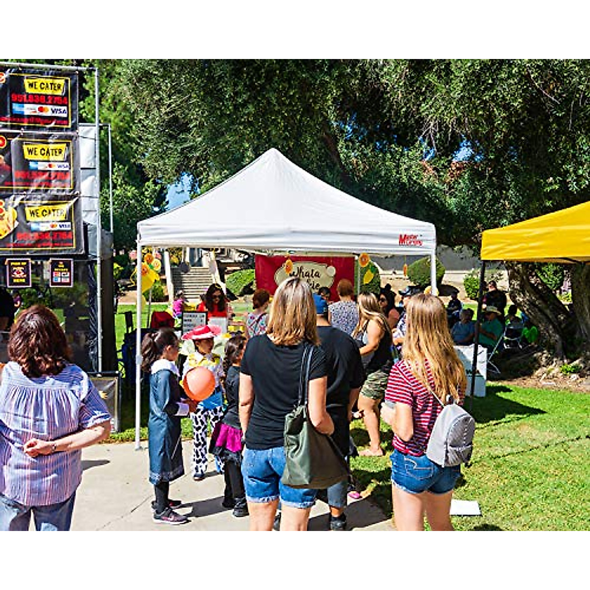 MASTERCANOPY Premium Heavy Duty Pop Up Commercial Instant Canopy Tent (10x10, White)