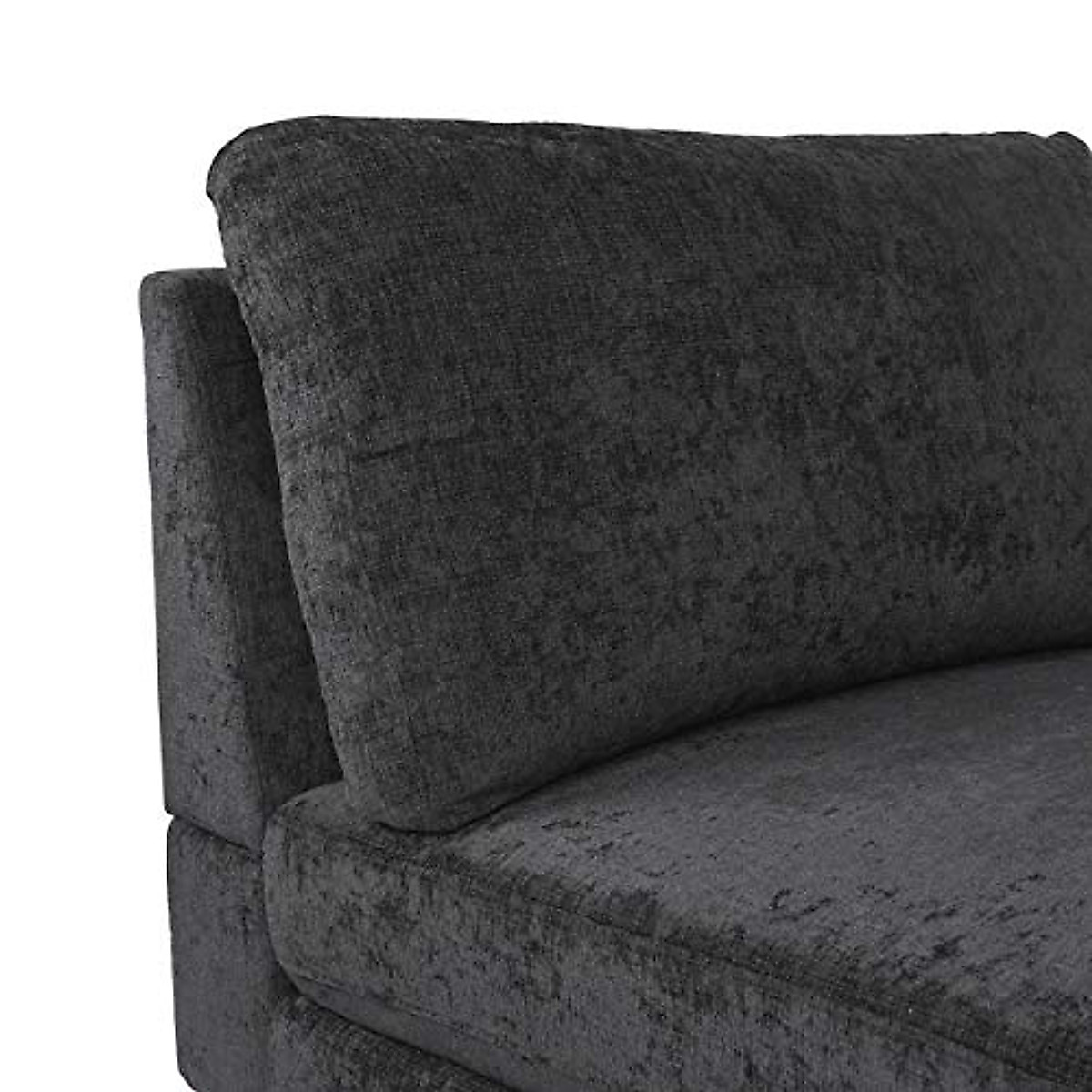 Christopher Knight Home Beamon Chaise Lounge, Black + Silver