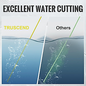 TRUSCEND X8 Braided Fishing Line, Upgraded Spin Braid Fishing Line, Smooth and Ultra Thin Braided Line, Fishing Wire Super Strength and Abrasion Resistant, No Stretch and Low Memory 100lb-547yds