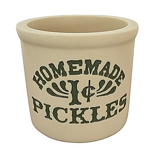 Handmade with Love by Fatima. Utensils holder in Monica’s kitchen. Homemade 1 cent Pickles Jar. Housewarming Gift. Great present for your friends. Totally Handmade.