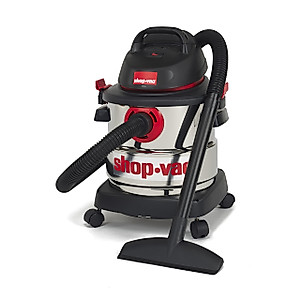 Shop-Vac 5989300 5-Gallon 4.5 Peak HP Stainless Steel Wet Dry Vacuum,Black, Black