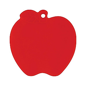 UPware Apple Shaped Spoon Rest Anti-Slip Durable Reusable Silicone Spoon Holder Kitchen Utensil Holders for Kitchen Counter Dining Table