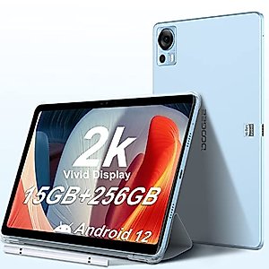 DOOGEE T20 Android Tablet,10.4'' 2K Tablet,15GB+256GB, Hi-Res Quad Speakers, Octa-core Gaming Tablet, 8300mAh Battery, 2.4G/5G WiFi Tablet Android 12, TÜV Low Bluelight, Split Screen
