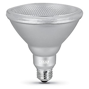 Feit Electric PAR38 LED Bulb, 90W Equivalent, Dimmable, 3000k Bright White, 1000 Lumen, 22 Year Lifespan, E26 Base, PAR38 Flood Light Bulb, CRI 90, Indoor/Outdoor, UL Listed, 1 Pack, PAR38DM/930CA
