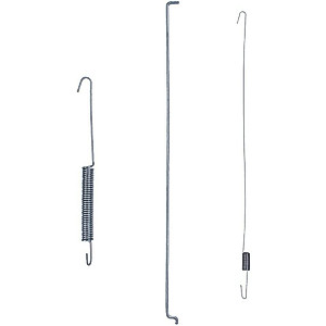 MaxLLTo Replacement 16561-ZE2-000 Throttle Return Governor Spring Link Rod Compatible for Honda 16561-ZE3-000 16562-ZE2-000 Fits GX240 GX270 8HP 9HP Lawnmower Engines