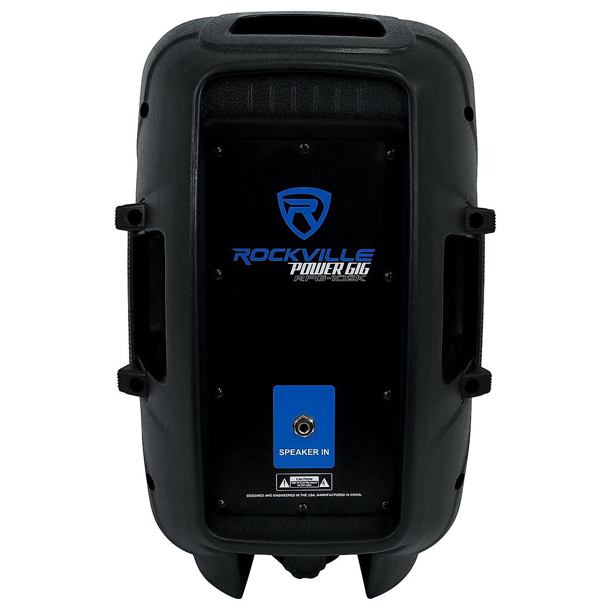 Rockville RPG102K 10" 400W Portable PA System, 2 Channel Mixer, Bluetooth, Includes Mic, Stands, Cables - Perfect for Live Performances, DJs, Karaoke