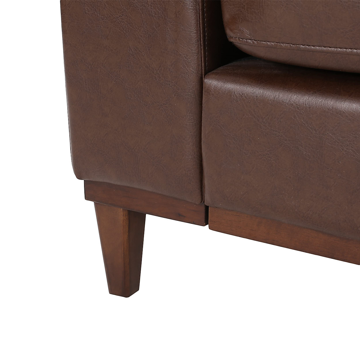 Christopher Knight Home Warbler Sofas, Cognac Brown