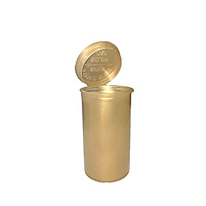 EVO Plastics| 30 Pack of Pop Top Containers DRAM 19 Bottles (Mixed)(2.75" Deep X 1.5" Wide) - Packaging Supplies - Dry Herb Containers - Child Resistant Smell Proof Container - Pill Vials - Rx Vial