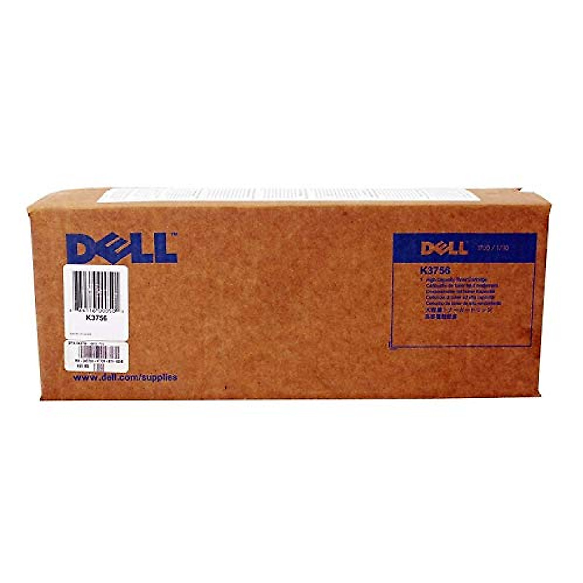 Dell K3756 310-5400 310-7039 310-7022 1700 1710 Toner Cartridge (Black) in Retail Packaging
