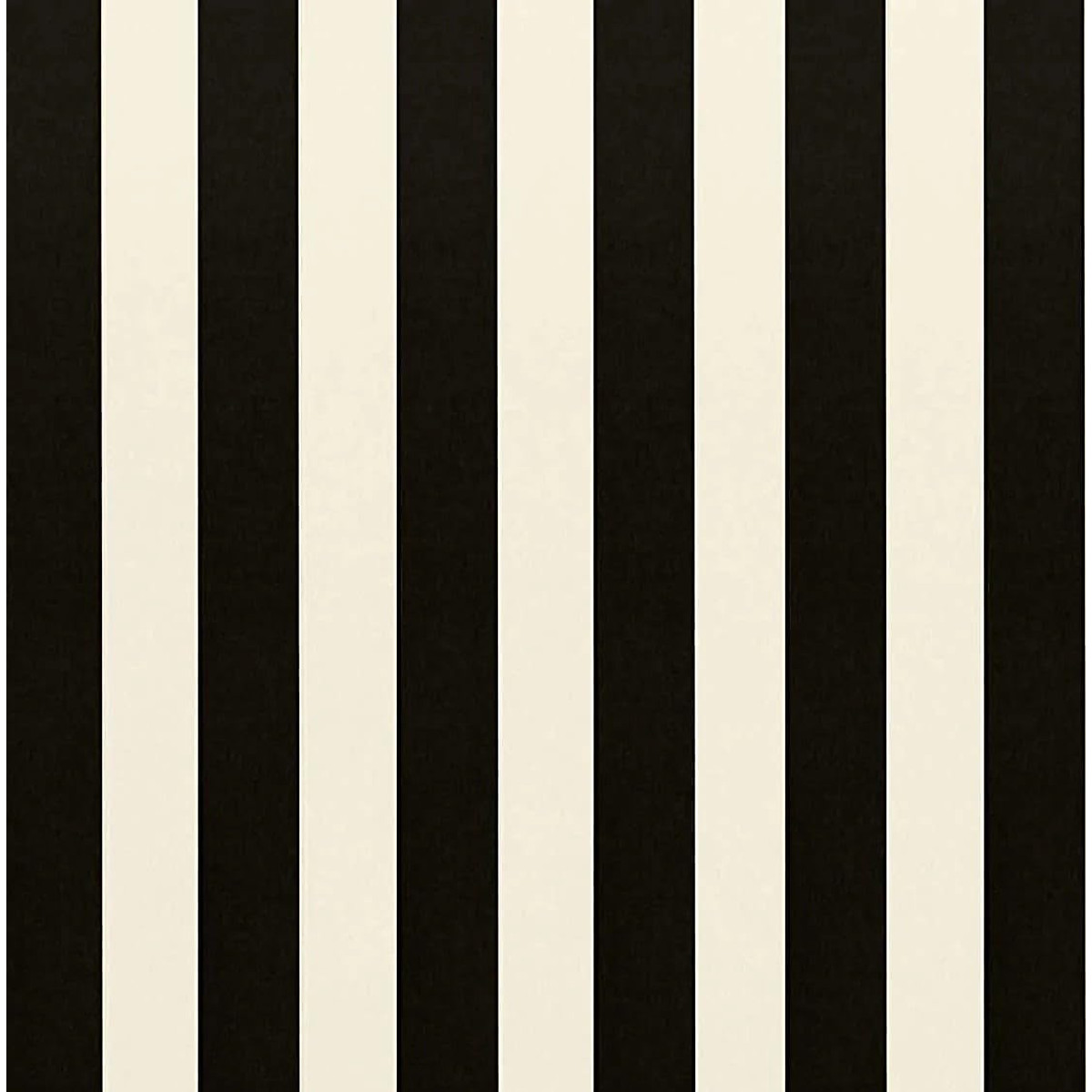 RSH DECOR: Lumbar Throw Pillows Set of 4 | 20” x 12" | All-Weather Spun Fabric | Water and Fade-Resistant | Outdoor Support Pillows for Patio Furniture | Black & White Stripe