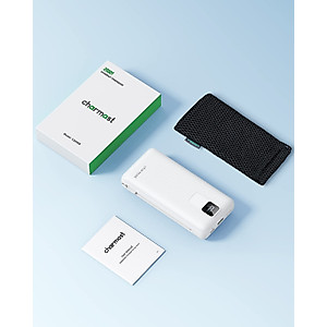 Charmast Portable Charger with Built-in Cables and Wall Plug, 20000mAh 20W USB C Power Bank Fast Charging Battery Pack Compatible with iPhone iPhone 15/14/13 Series, Samsung Google iPad etc