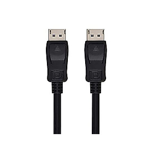 Monoprice 8K DisplayPort 2.0 Cable - 10 Feet | 80.0Gbps, 16K Resolution, Supports NVIDIA G‑Sync AMD FreeSync, Compatible for Gaming Monitor, TV, PC, Laptop and More
