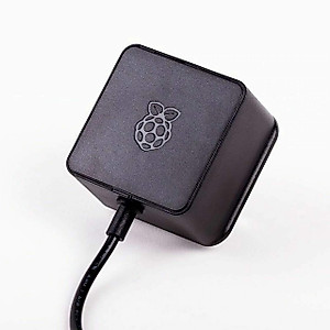 Raspberry Pi 15W USB-C Power Supply US - Black