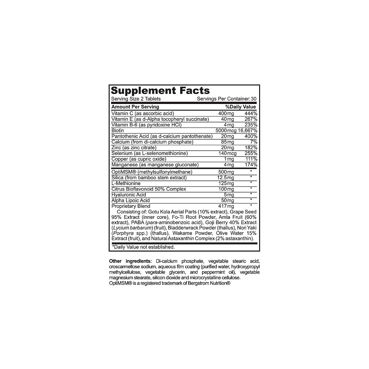 Renewglow Hair Supplement, Proven to Promote Healthy Hair Growth Supports Thicker, Fuller Hair and Healthier Skin, Ages 35 and Up