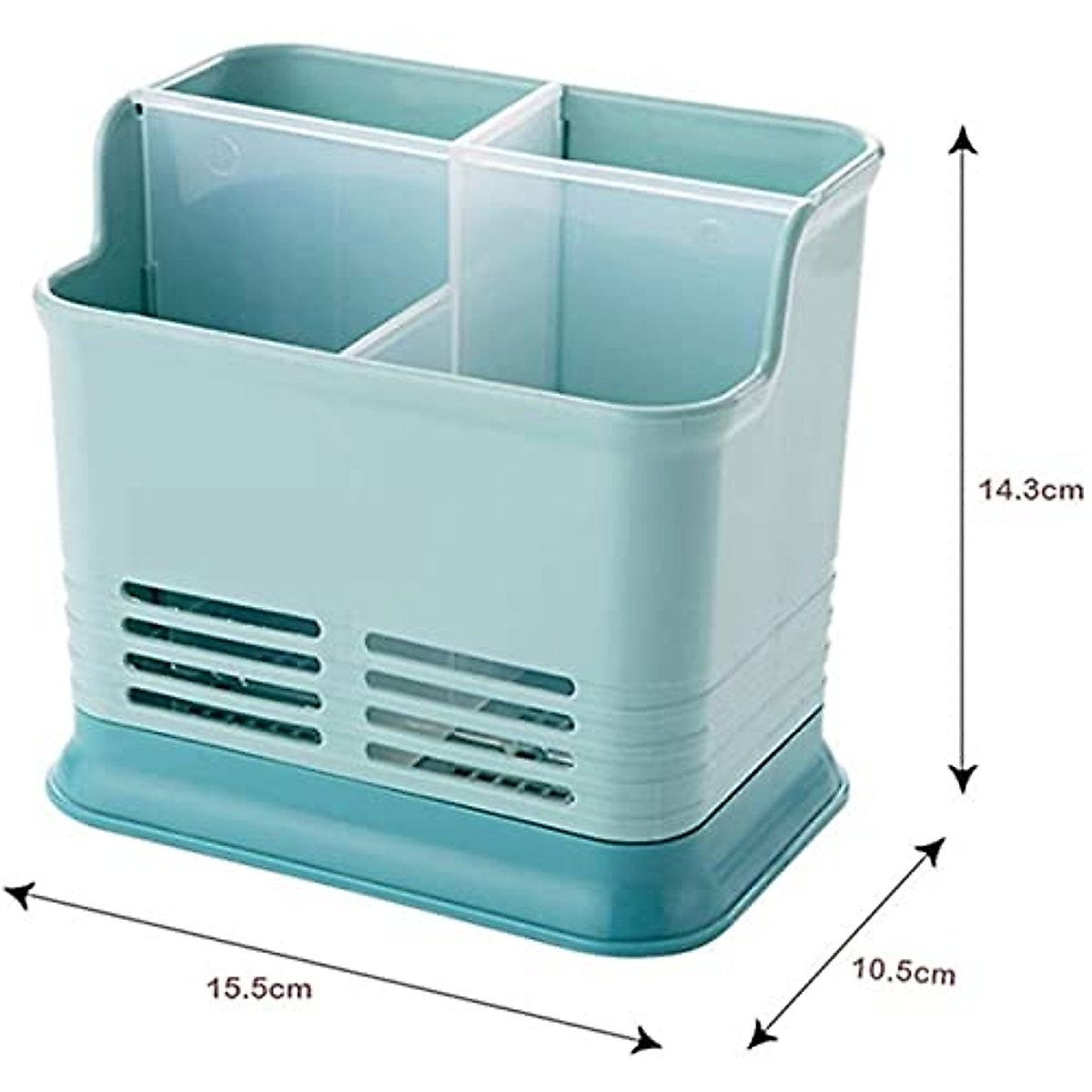 ceramic Utensil Caddy Chopsticks Cage Multi-Function Desktop Partition Rack Hollow Cutlery Shelf Holder Kitchen Drain Pen Holder chopstick holder