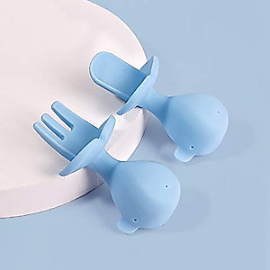 Silicone Fork and Spoons Set