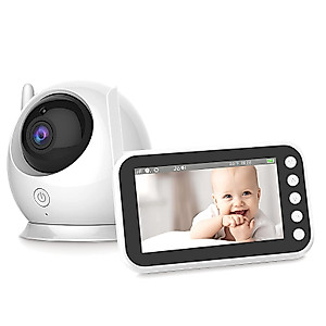 Video Baby Monitor with Camera and Audio & Original Monitor Baby Monitor Mount Shelf Flexible Camera Stand