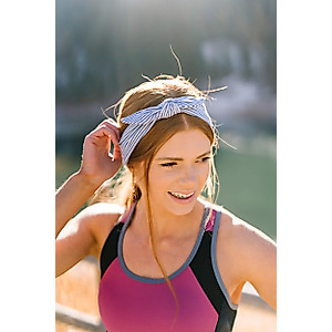 Maven Thread Workout Headbands for Women, 4 inch Thick Non Slip Sweatbands for Women - 2pk - Fashionable & Functional, No-Mess Sweatband, Cute Designs, Style for Any Wear, Comfort & Quality Combined