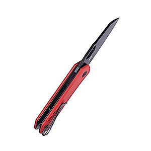 KUBEY Duroc KU332F Pocket Knife for EDC, 2.91" AUS-10 Blade G10 Handle Outdoor Camping Knife for Men