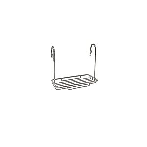 CSI Bathware Universal Wire Accessory Tray for Grab Bar, Small (Polished Stainless)