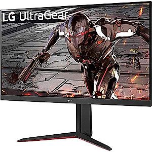LG 32GN650-B 32" Ultragear QHD 165Hz 16:9 HDR10 Dual Monitor w/FreeSync Premium Bundle with Deco Gear Mechanical Gaming Keyboard RGB Back Lighting + Large Extended Pro Gaming Mouse Pad