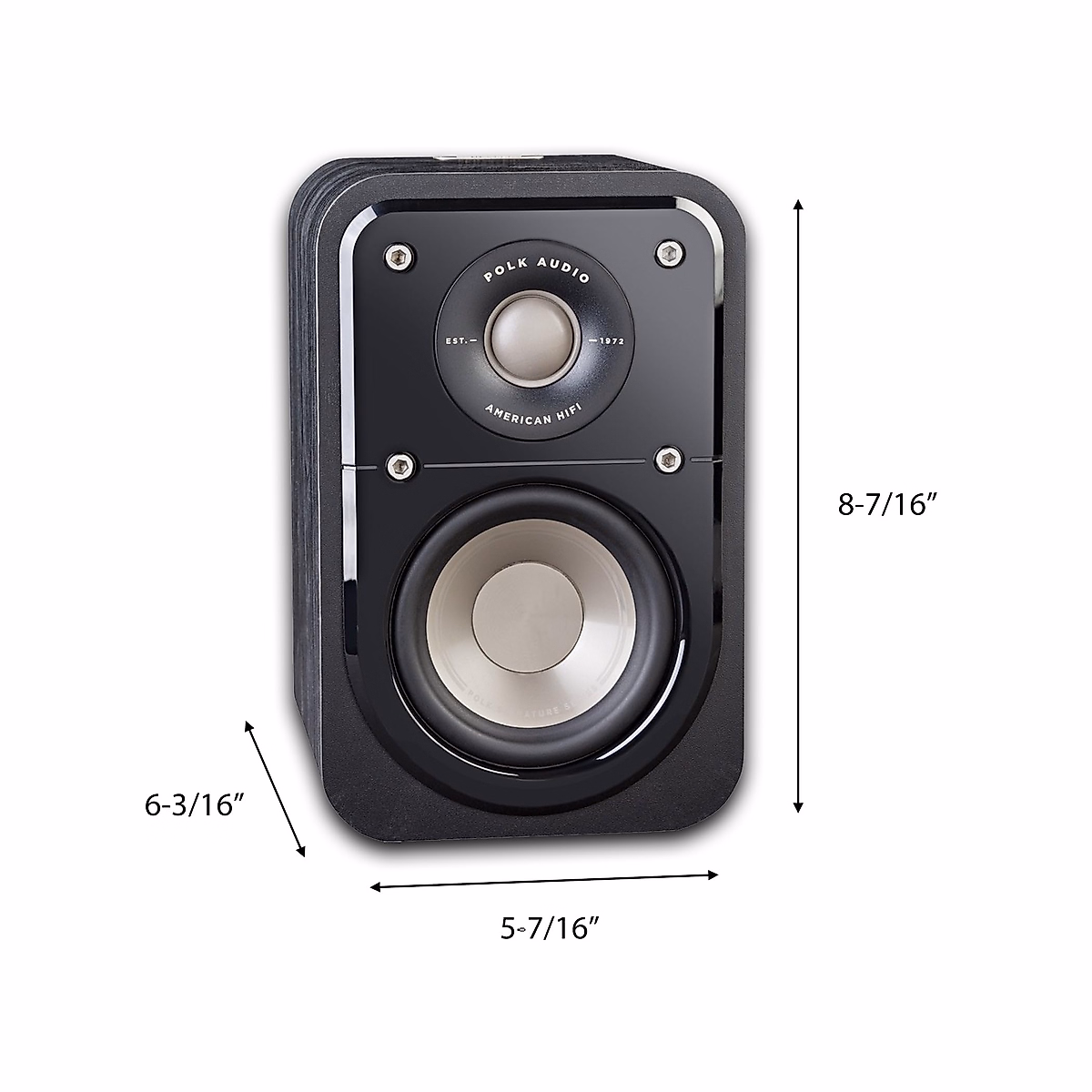 Denon Receiver RCD-N10 with Polk Audio Signature S10E Bookshelf Speaker (Pair) Home Theater Bundle