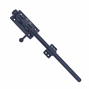 12in Slide Bolt Gate Latch 304 Stainless Steel Barrel Bolt Latch Heavy Duty Door Security Lock Thickened Door Latches Hardware with Mounting Screws for Barn Fence Shed Basement