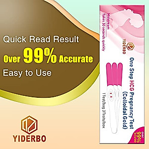 HCG Pregnancy Tests 1 Test/Bag 3 Tests/Box Early Detection Home Test, Woman Individually Sealed Early Pregnancy Home Detection Kits