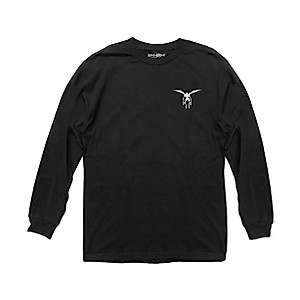 Ripple Junction Death Note Ryuk Light & L Adult Long Sleeve Small Black