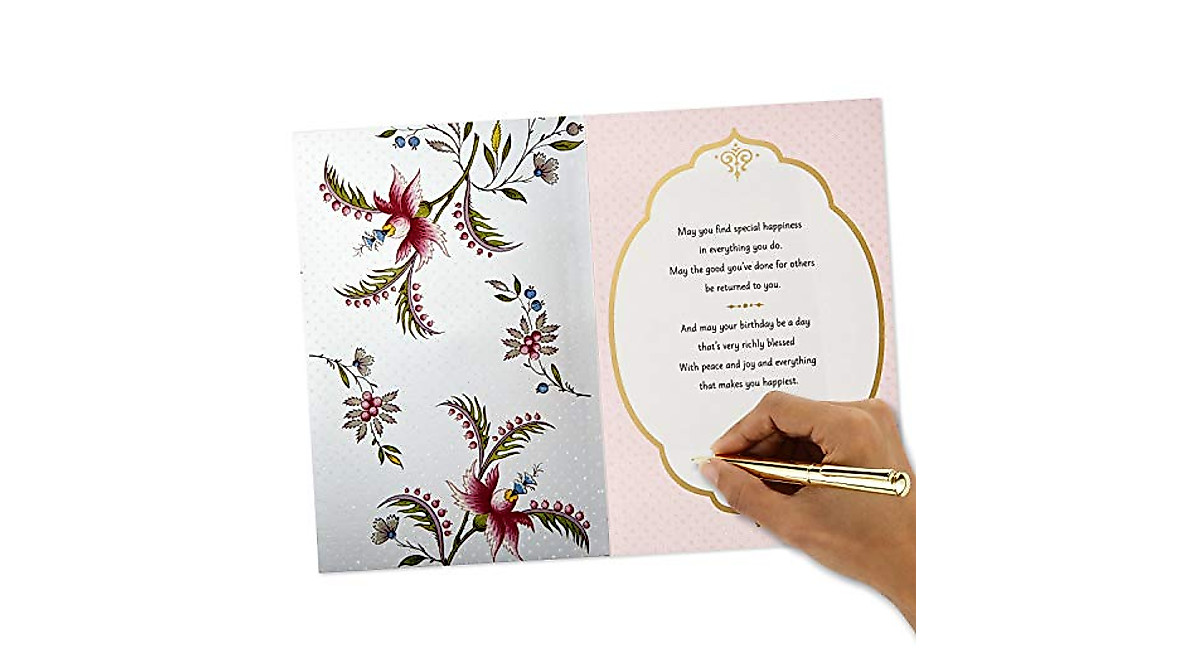 Send a Special Wish with Hallmark Golden Thread Card