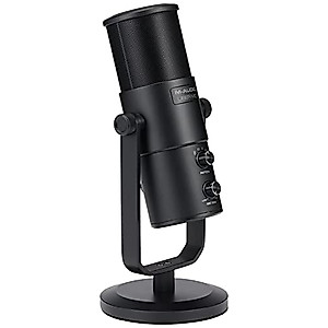 M-Audio Uber Mic | Professional USB Microphone With Switchable Polar Patterns and Integrated Headphone Output